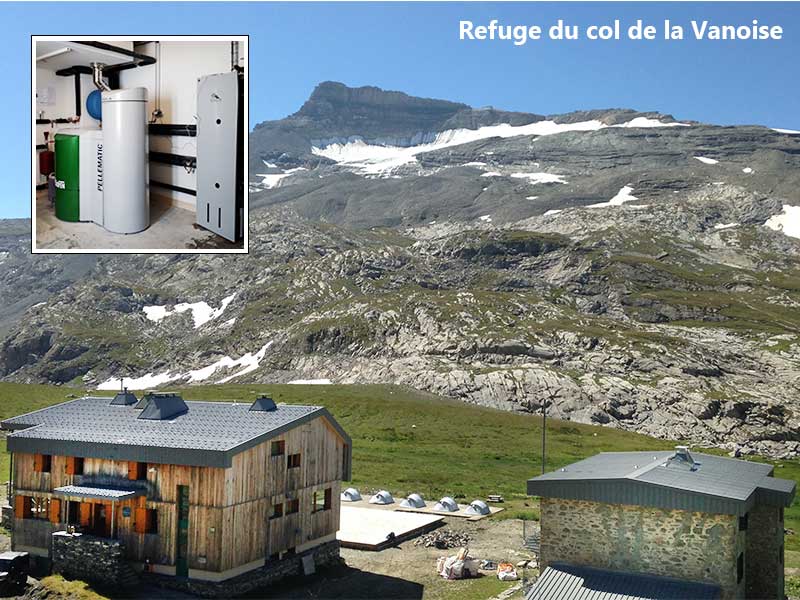 ÖkoFEN - Histoire - Refuges en montage