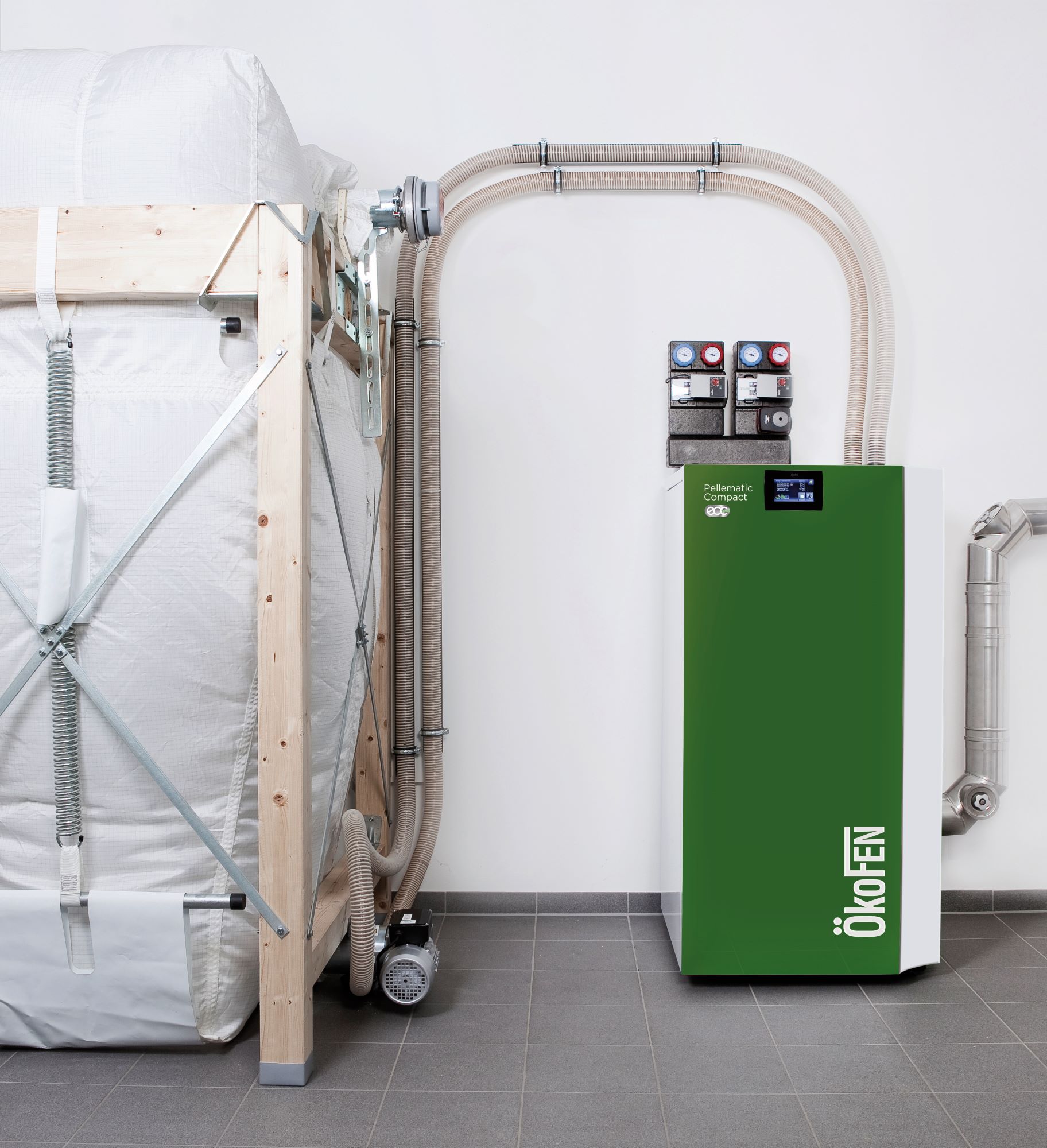 Chaudière à pellets: Pellematic Compact (10-32 kW) » ÖkoFEN