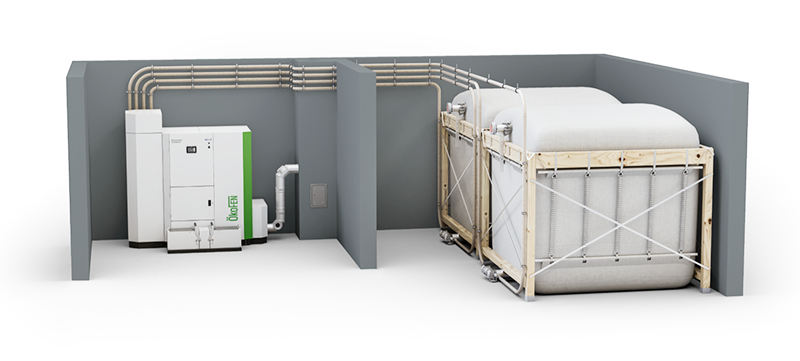 Pellematic Condens XL 100 - 130 kW